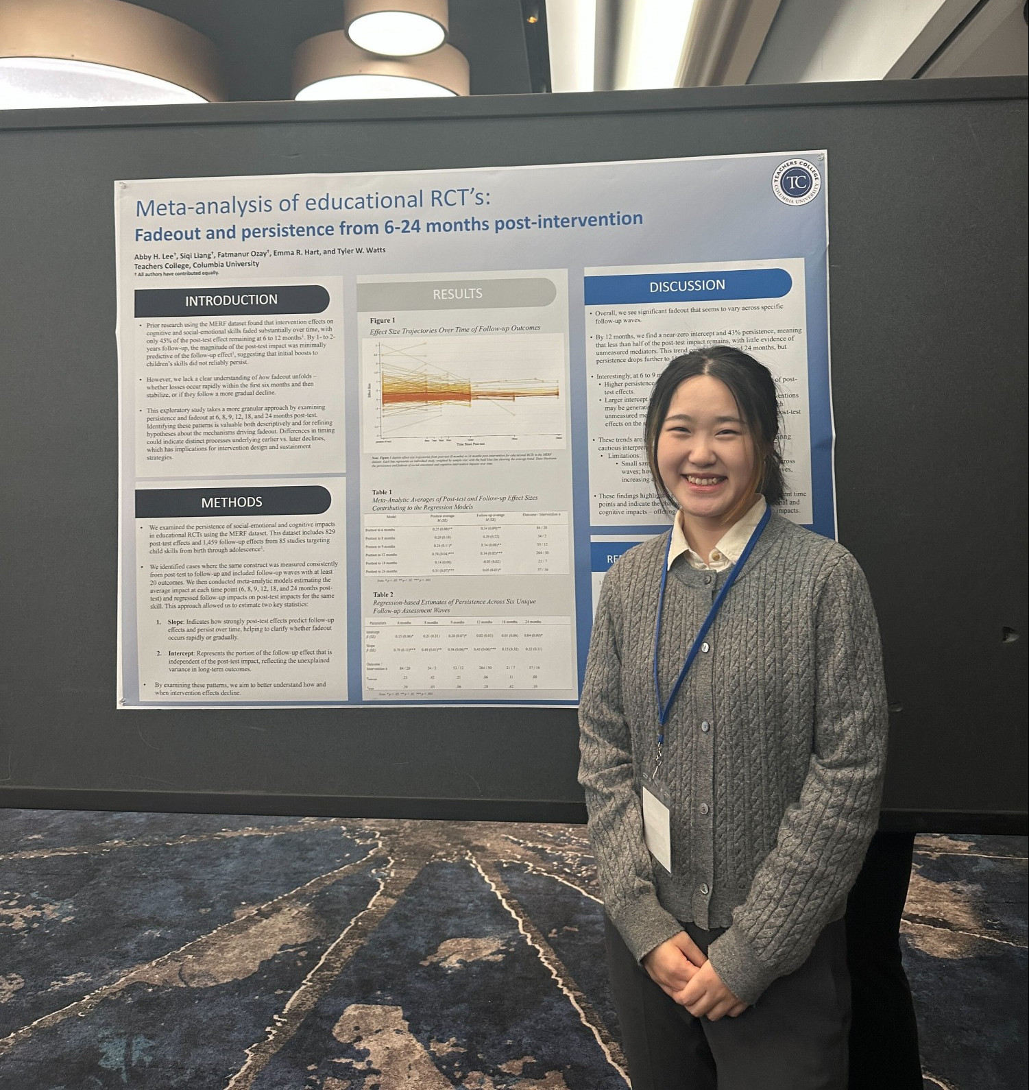 Abby Lee and Siqi Liang present at EPA 2025! | Stroller Lab