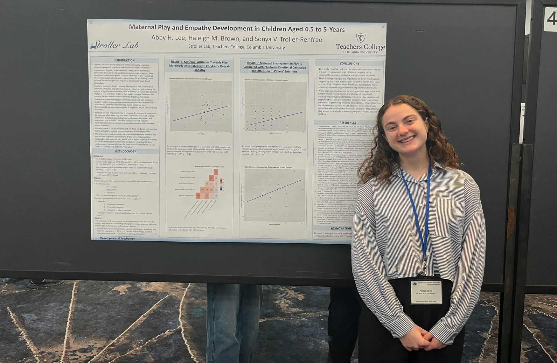 Abby Lee and Siqi Liang present at EPA 2025! | Stroller Lab